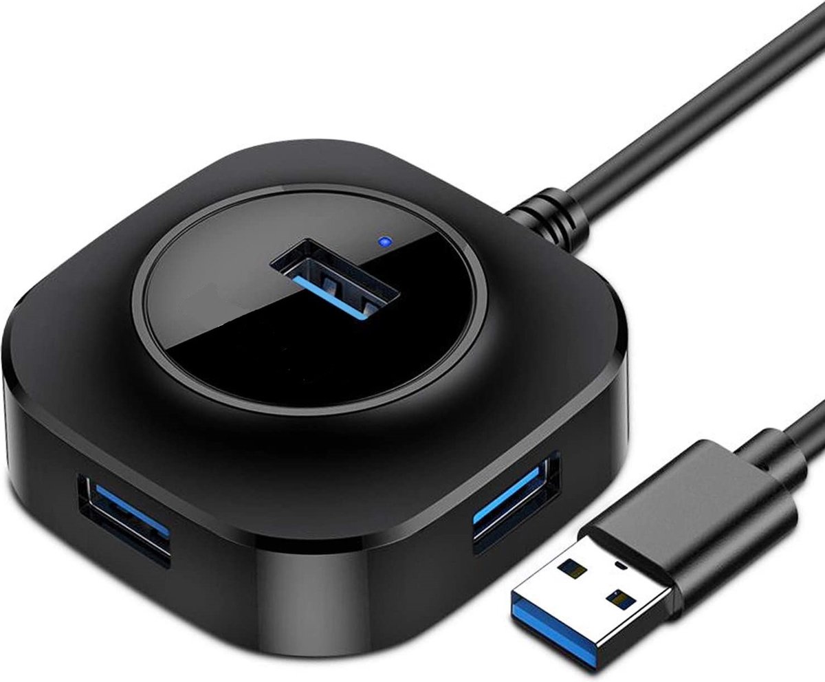 EizHub1 USB Hub - USB hub 4 poorts - Usb verdeler - Usb splitter - Usb ...
