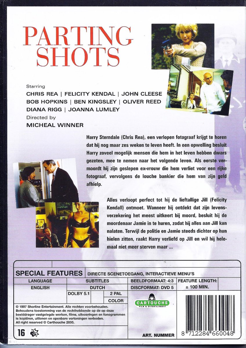 Speelfilm - Parting Shots (Dvd) | Dvd's | bol.com