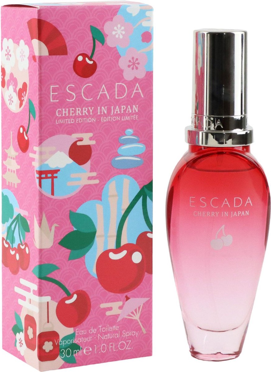 Escada Cherry In Japan Edt W 30 Ml | bol.com