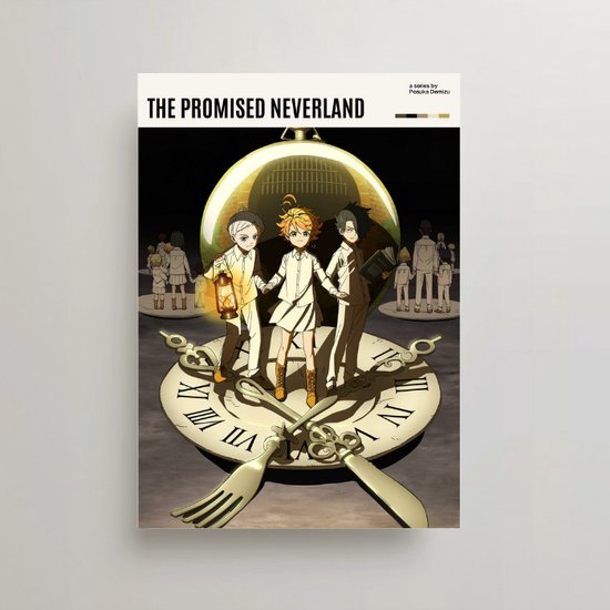 Anime Poster - The Promised Neverland Poster - Minimalist Poster A3 ...