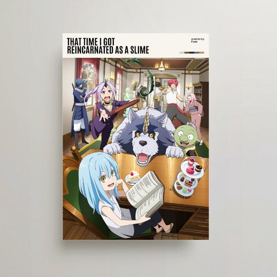Anime Poster - That Time I Got Reincarnated as a Slime Poster ...