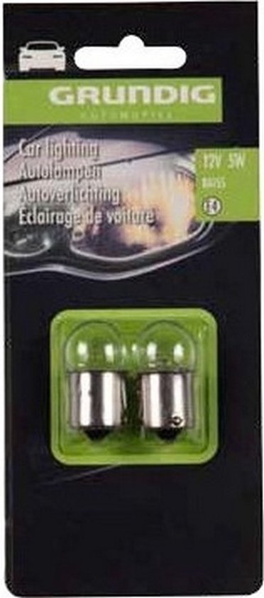 autolampen R5W 12 Volt 5 Watt wit 2 stuks | bol