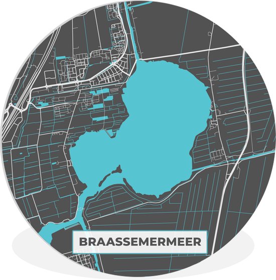 Wall Circle - Wall Circle Indoor - Braassemermeer - City Map - Map ...
