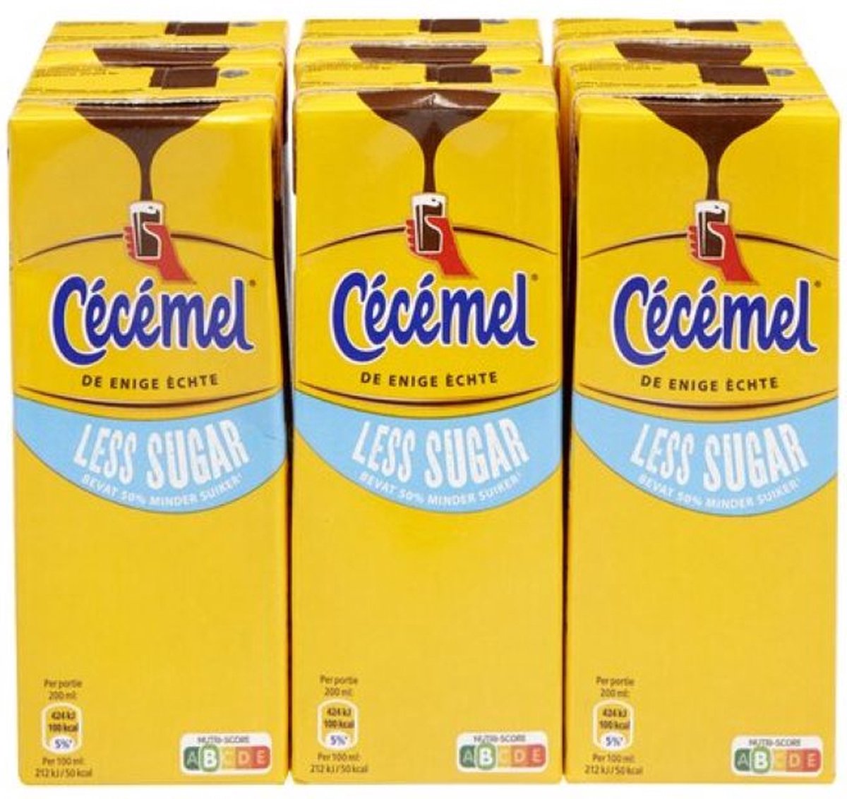 30x Cecemel - Less Sugar - Brikje - 20cl | bol.com