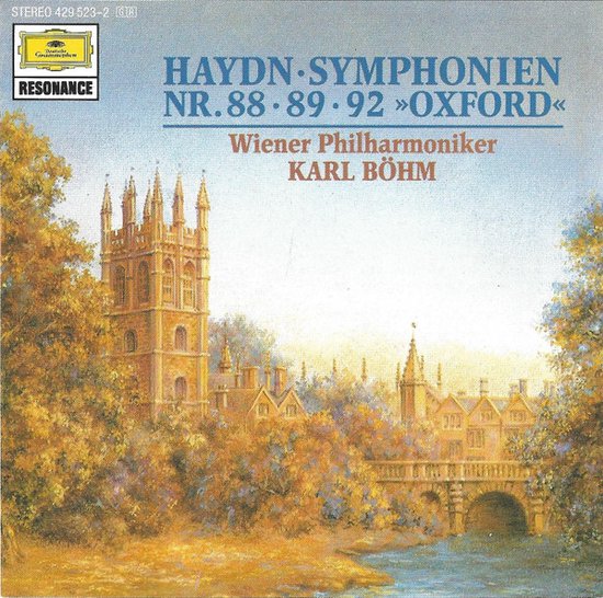 Haydn: Symphonies Nos. 88, 89 & 92 "Oxford", Karl Böhm | CD (album) | Muziek | bol