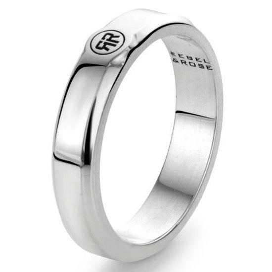 Rebel and Rose RG035-S Ring The Bond zilver. | bol