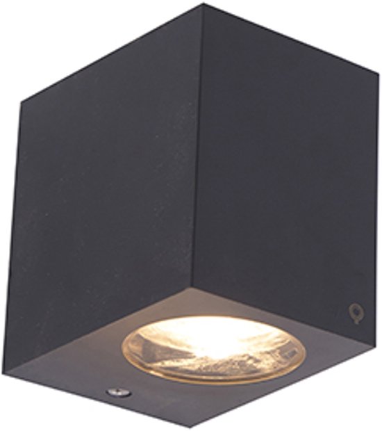 QAZQA baleno - Moderne Wandlamp voor buiten - 1 lichts - D 92 mm ...