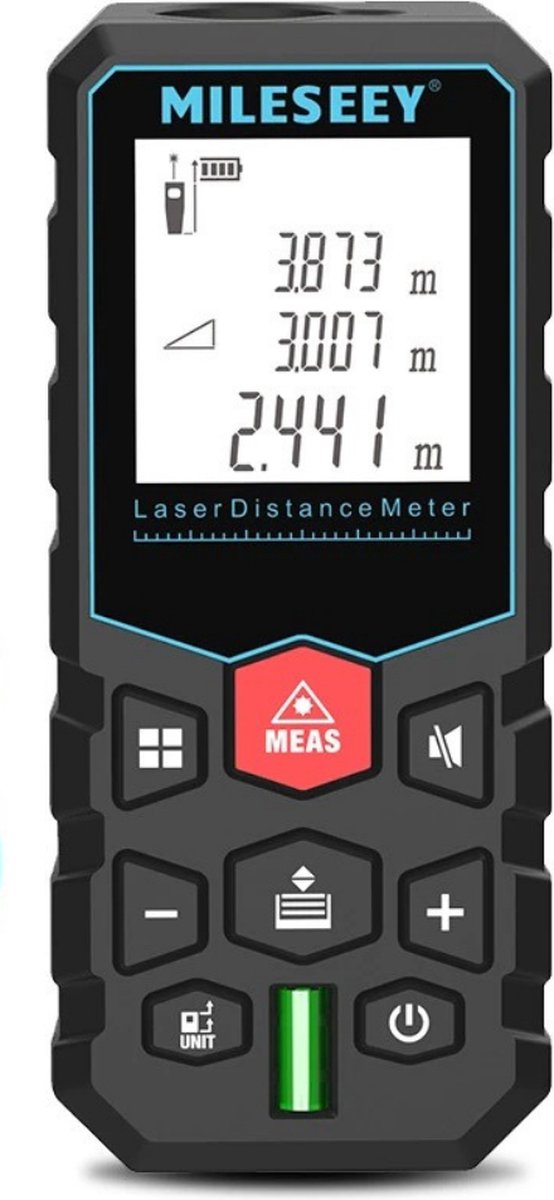 Laser Afstandsmeter | Meetlint | Afstand Meten | Digitaal Meetapparaat ...