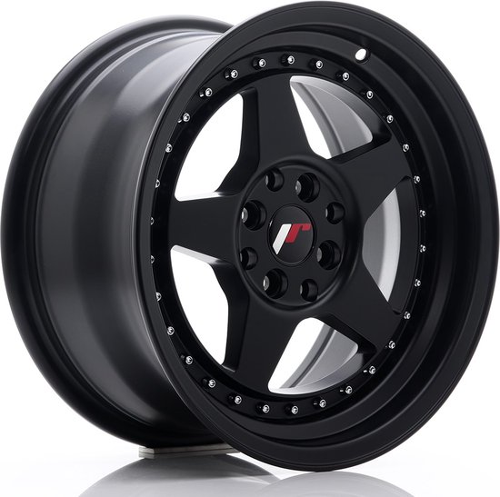 JR-Wheels JR5 Velgen 18 Inch 8J ET35 Custom PCD Hyper Black | bol