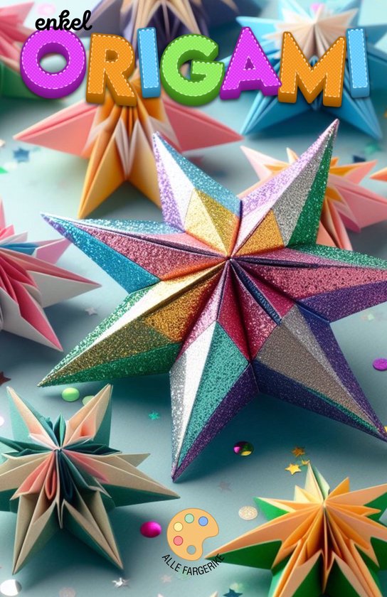 enkel ORIGAMI (ebook), ALLE FARGERIKE | 1230008156280 | Boeken | bol