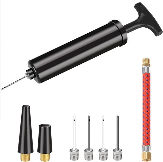 Ballenpomp Set met Naalden, Sproeiers en Voetbalslang - Universele ...