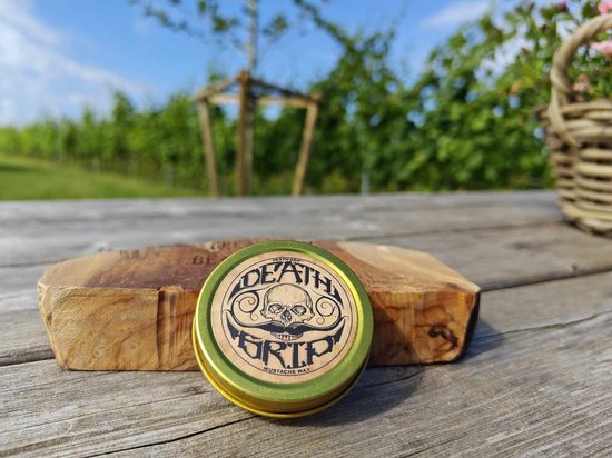 Death Grip Mustache Wax - Extra Strong Hold - Snorrenwax - 1oz | bol