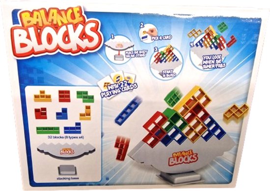 Balance Game - 2 tot 4 spelers - Speeltijd 15 minuten - Met ...