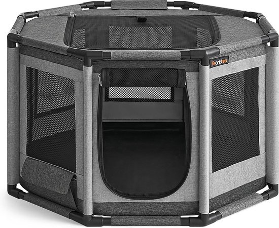 Rootz Oxford Fabric Puppy Box - Hondenbox - Dierenverblijf - PVC-buizen ...