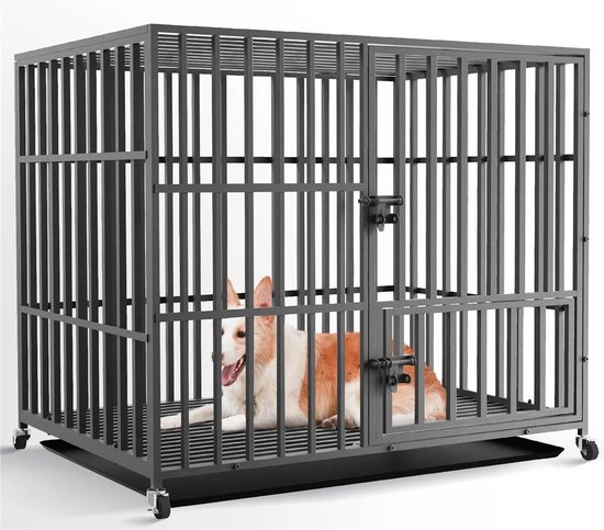 Hondenbench - Bench - Bench voor Honden - Kennel - 95x57x81 cm - 18kg ...