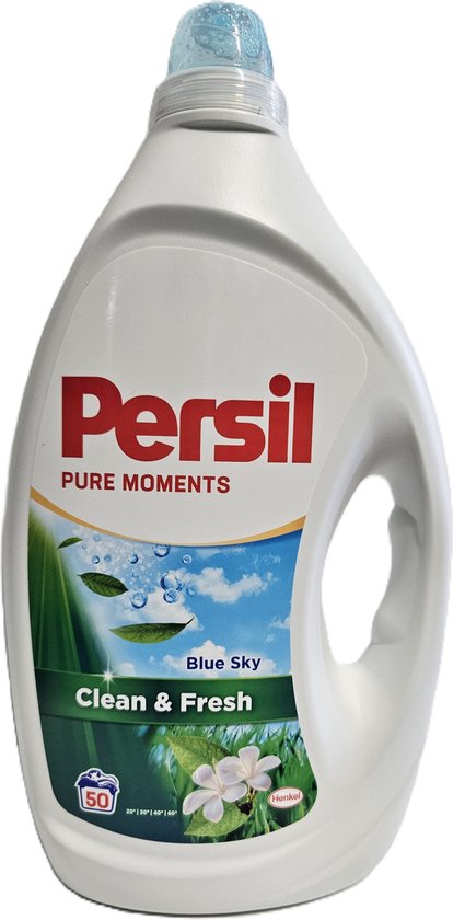 Persil Pure Moments wasmiddel Blue Sky 200 wasbeurten (4x50 wasbeurten ...