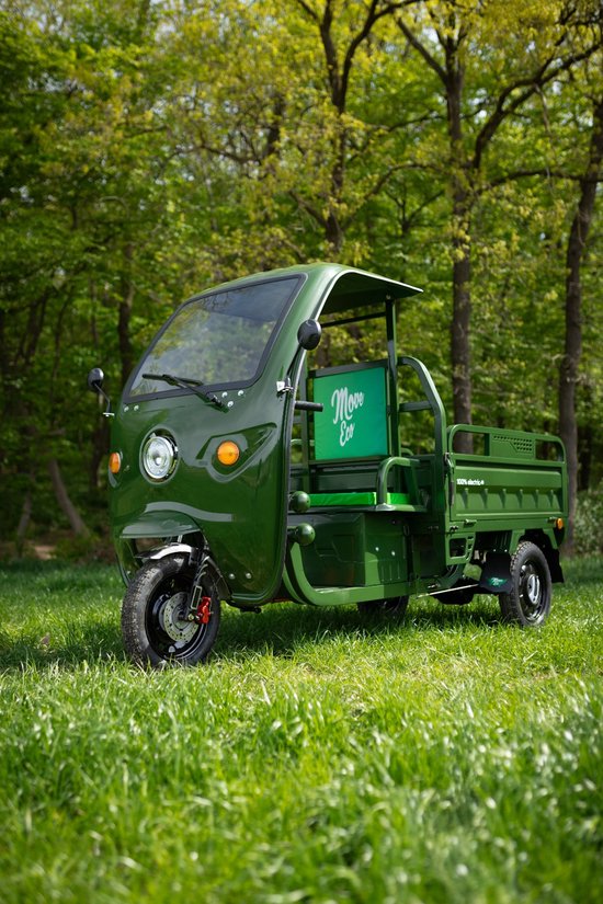 Tuk Tuk Elektrische Cargo 500 Met Cabine En Zonnepaneel | bol