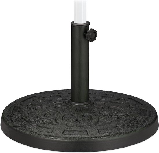 Parasolvoet 38-50 mm Ø 50 cm - Gietijzeren look - Tuin en Balkon ...