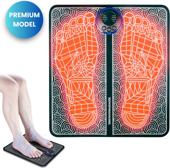 Voetmassage Apparaat Bloedsomloop Met Bediening Ems Massage Mat