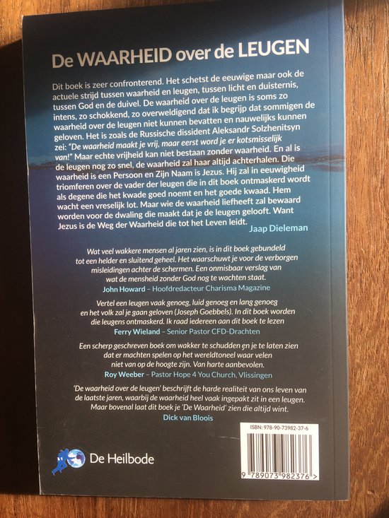 De Waarheid over de Leugen - Jaap Dieleman boek over strijd tussen ...