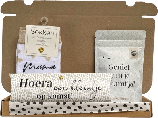 Zwangerschapsverlof cadeau - Cadeaupakketje - Brievenbus cadeau ...