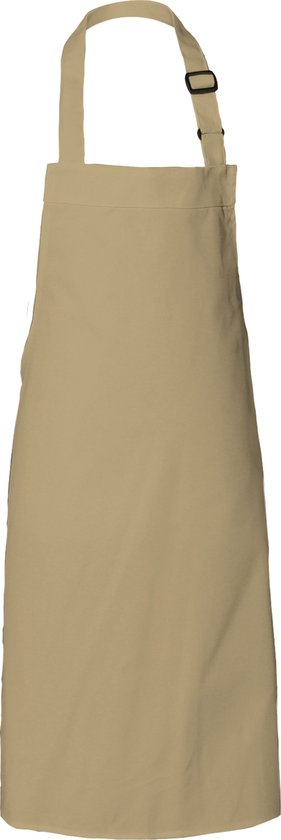 Verstelbaar barbecueschort - Khaki - 90 x 73 cm - Link Kitchen Wear | bol