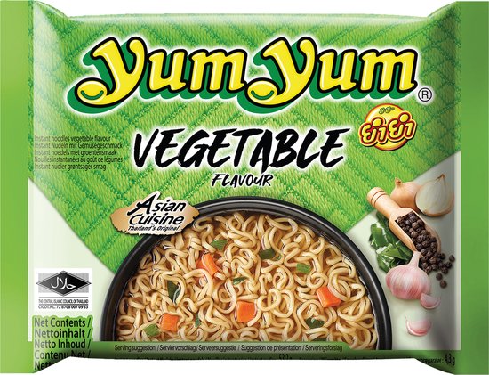 Yum Yum Noodles Soep Pak Groenten - 30 x 60g | bol