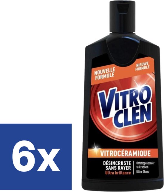Vitroclen Keramische Reiniger - 6 x 200 ml | bol