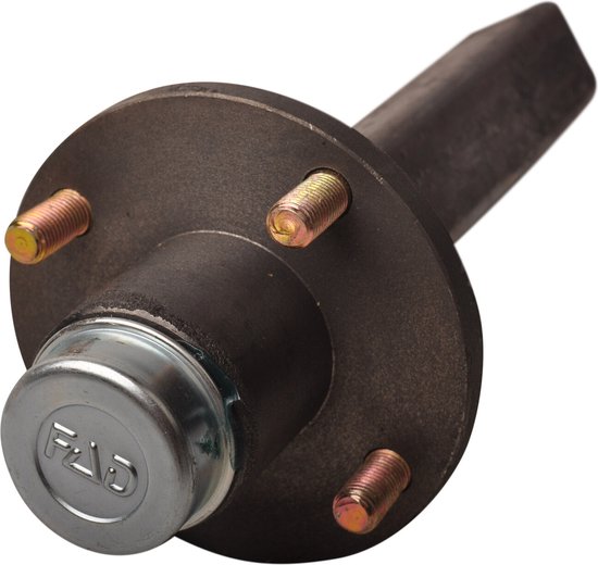 Ongeremde naaf met aseind - 4x100 - aseind 40x200 mm | bol