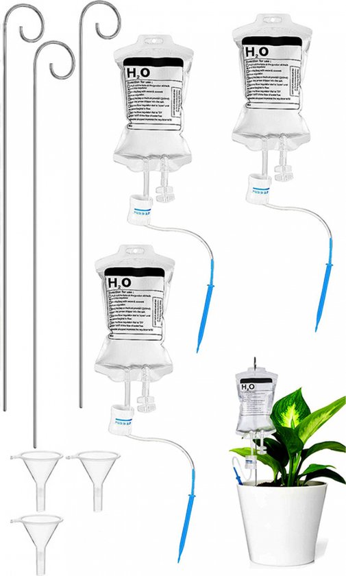 Plant infuus - Waterdruppelaar voor Planten - Automatisch ...
