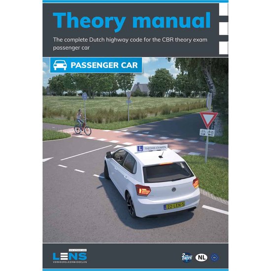 Auto Theorieboek Engels (English Car Theory) - Rijbewijs B - 2025, Lens ...
