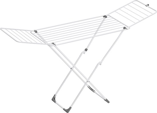 Inklapbaar Droogrek - 50 x 182 x 102,5 cm met 17 Stangen - Binnen en ...