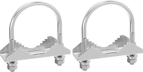 Antenne bevestiging U-klem - Antenne Beugel - Set van 2 | bol