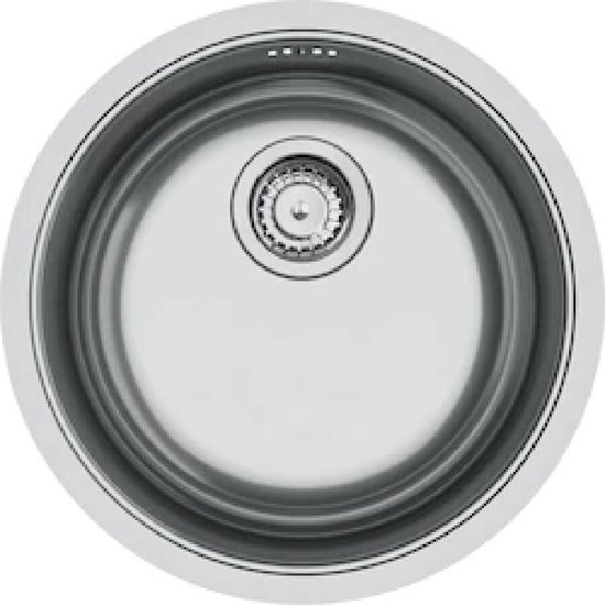 Franke ROX 210.38 Rondo ronde RVS spoelbak met 3 1/2" standaard afvoer ...