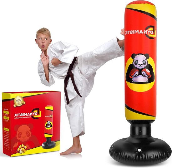 Opblaasbare-vrijstaande bokszak 160cm voor kinderen en volwassenen ...