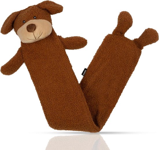 Premium 2 l wollige warmwaterkruik voor honden met overtrek ...