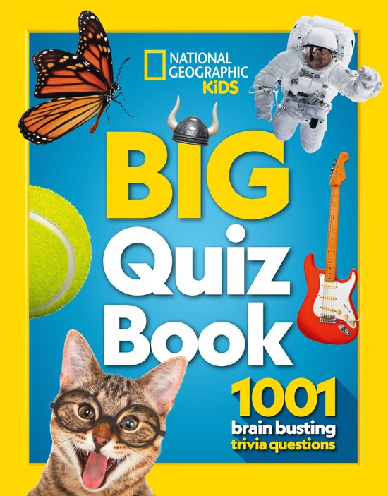 Big Quiz Book 1001 brain busting trivia questions National Geographic ...