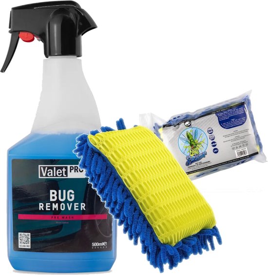 ValetPro Bug Remover set compleet met super handig Insekten sponsje! | bol