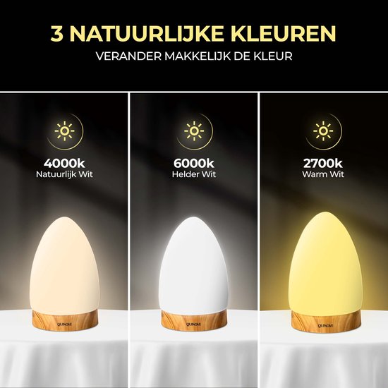 Quinove® - Daglichtlamp - Met Afstandsbediening - Lichttherapie lamp ...