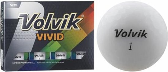 Volvik Vivid Golfballen Super Wit | bol