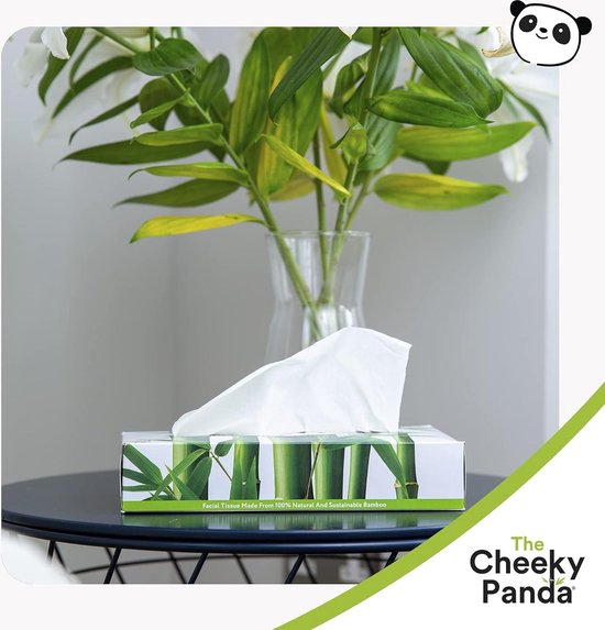 Bamboo Facial Tissue Box Multipack - 12 dozen (960 zakdoekjes) - Zachte ...