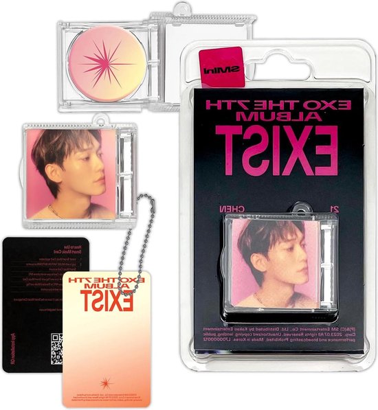 7th Album [EXIST] Cover Package Ball Chain Photo Card Music NFC CD ...