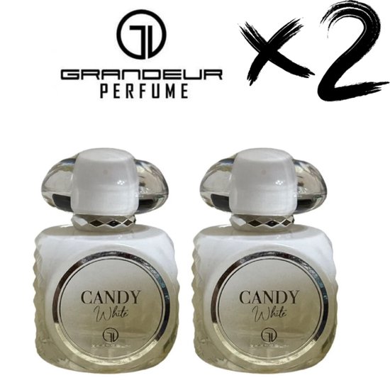 GRANDEUR 2 X Perfume CANDY WHITE, 100ml | bol
