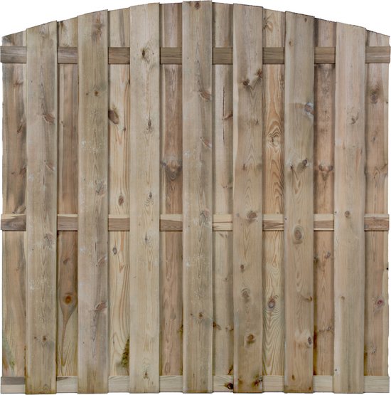 Tuinscherm Toog 13 mm Geschroefd Geïmpregneerd Grenen 180 x 180 cm | bol