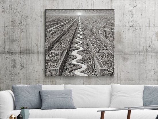 Pixel art relief schilderij | Pixelated Dimensions: A Textured ...