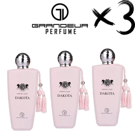 GRANDEUR Perfume DAKOTA - Inspired Tom Ford Black Orchid, 3 x 100ml | bol