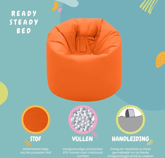 Kids Zitzak Gamer Chair | Binnen Outdoor Woonkamer Bean Bag | Kinderen ...