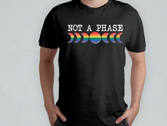 Not A Phase - T Shirt - Pride - LGBT - LGBTQ - LoveIsLove - PrideMaand ...
