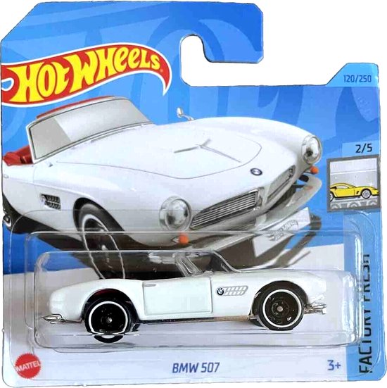 HOT WHEELS BMW 507 WHITE 120/250 (1:64) HW FACTORY FRESH 2/5 | bol