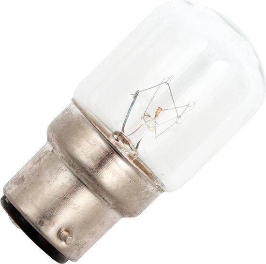 Schiefer Ba22d Buis Gloeilamp | 15W 2700K 120lm 36V | Dimbaar | bol